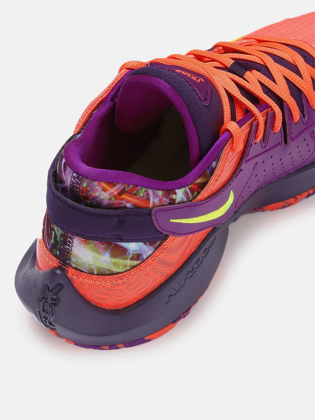 Buy Nike Men Orange & Purple ZOOM FREAK 2 Basketball Shoes