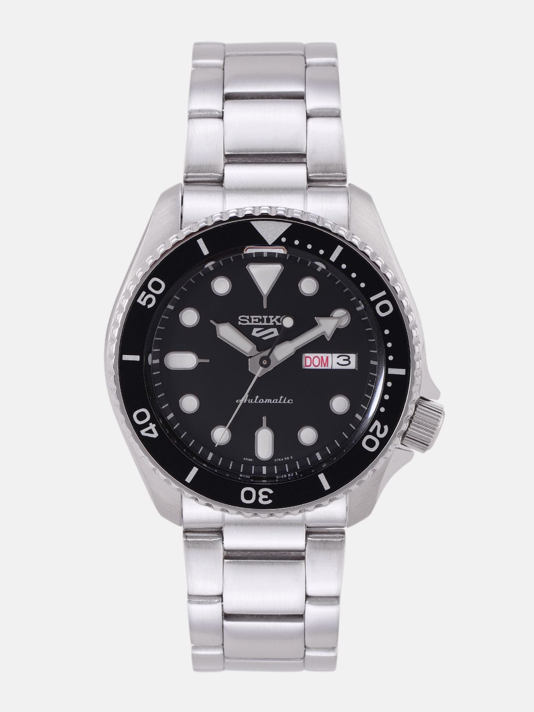 SEIKO 5 Automatic Men Black Analogue watch SRPD55K1 - Price History