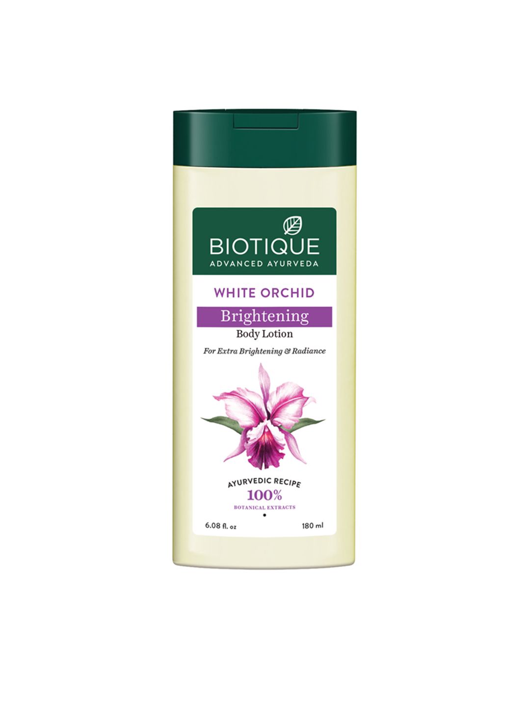 Biotique Bio White Orchid Skin Whitening Body Lotion 180 ml - Price History