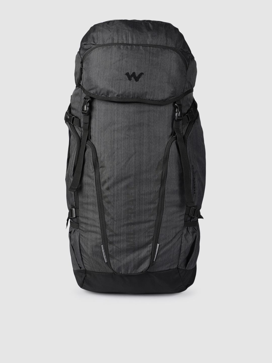 Wildcraft Unisex Black Solid Travel Pro 60 Rucksack - Price History