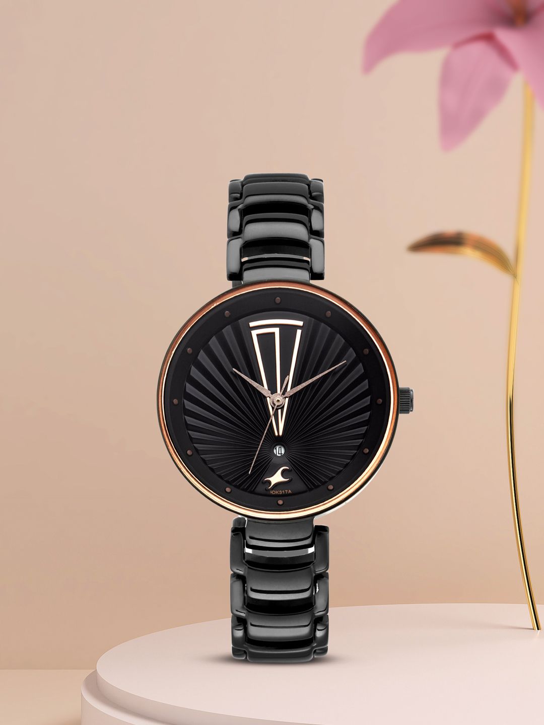 Fastrack Women Black Analogue Watch 6216NM01 - Price History