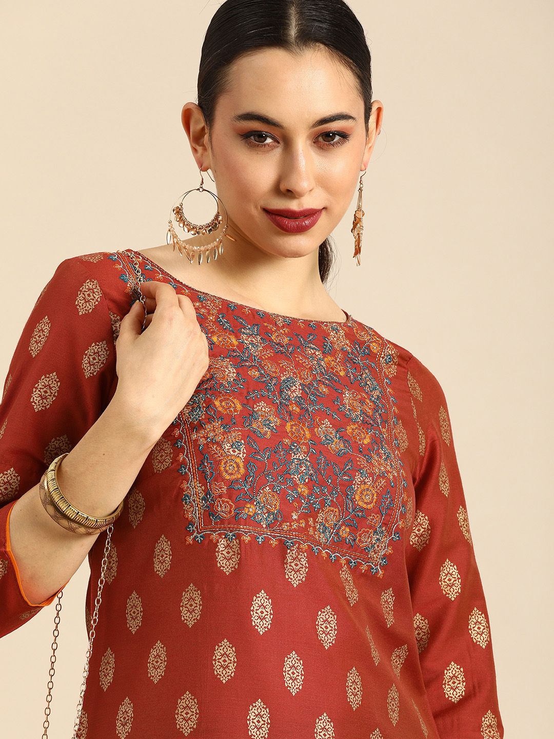 Anouk Ethnic Motifs Kurtas Buy Anouk Ethnic Motifs Kurtas Online In India