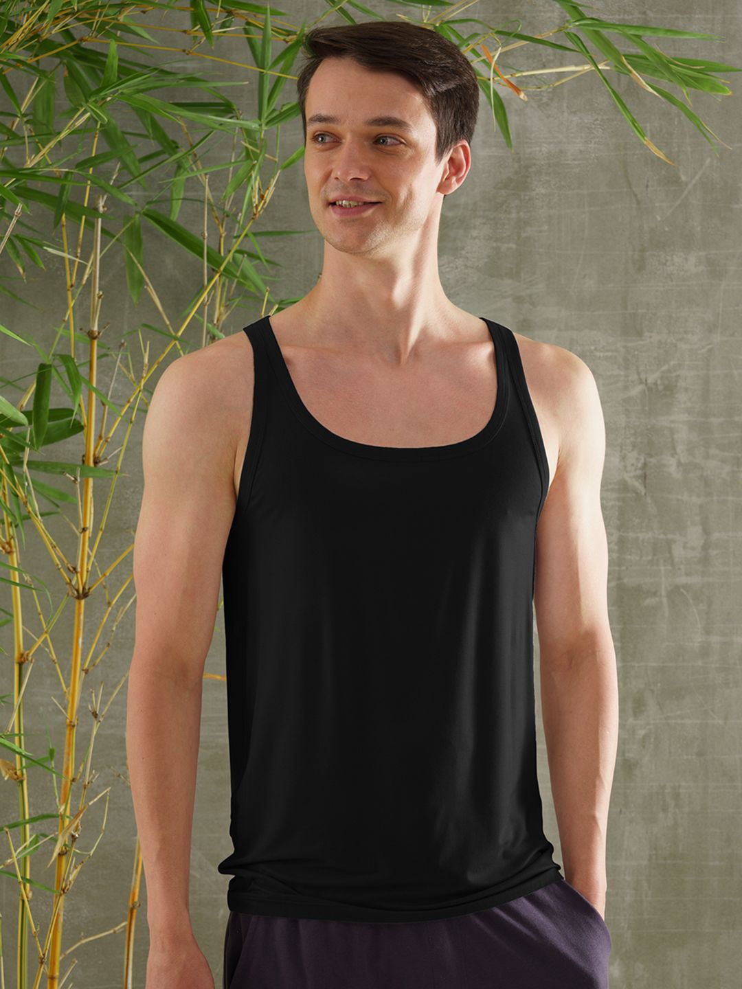 DAMENSCH Men Bamboo Square Neck Vest - Price History