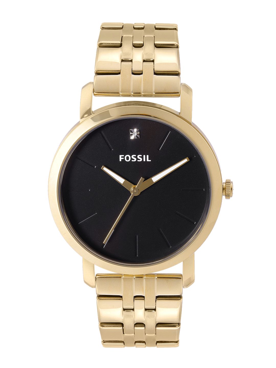 Fossil Men Black Lux Luther Analogue Watch BQ2416 - Price History