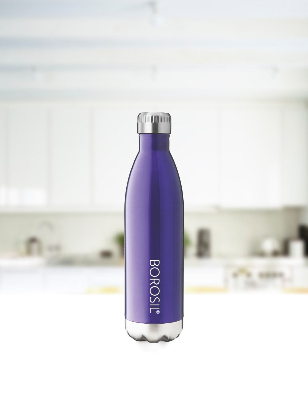 BOROSIL Hydra Bolt Trans Stainless Steel Bolt Vacuum Insulated Flask ...