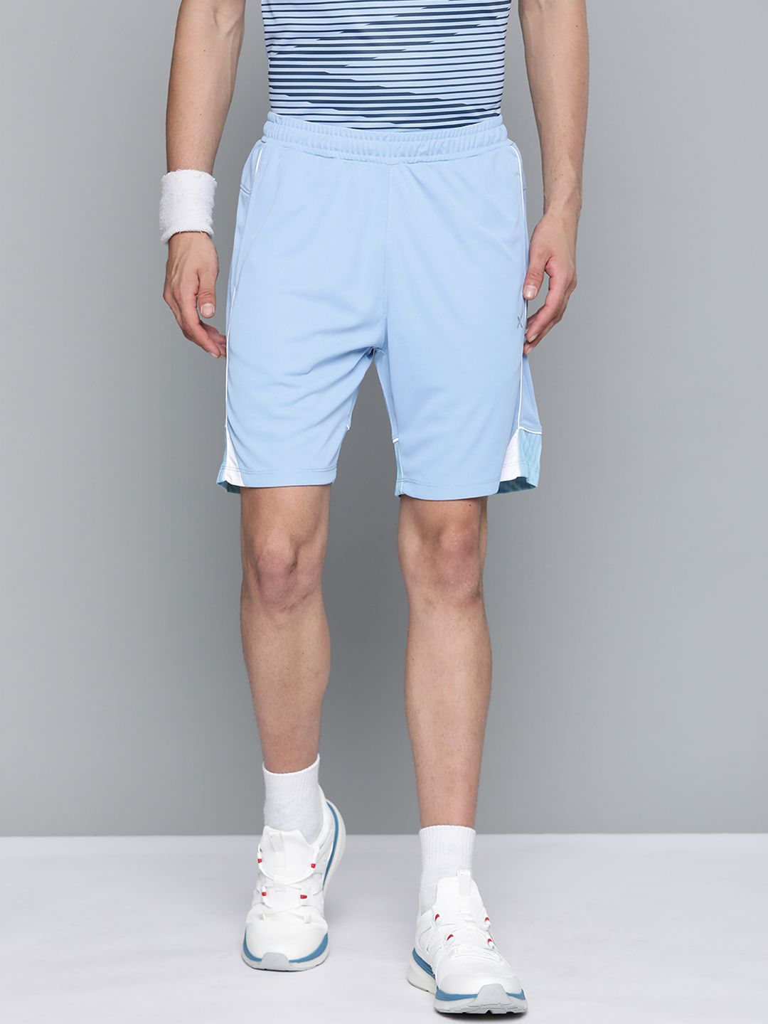HRX By Hrithik Roshan Racketsport Men Blue Fod Rapid-Dry Shorts - Price ...