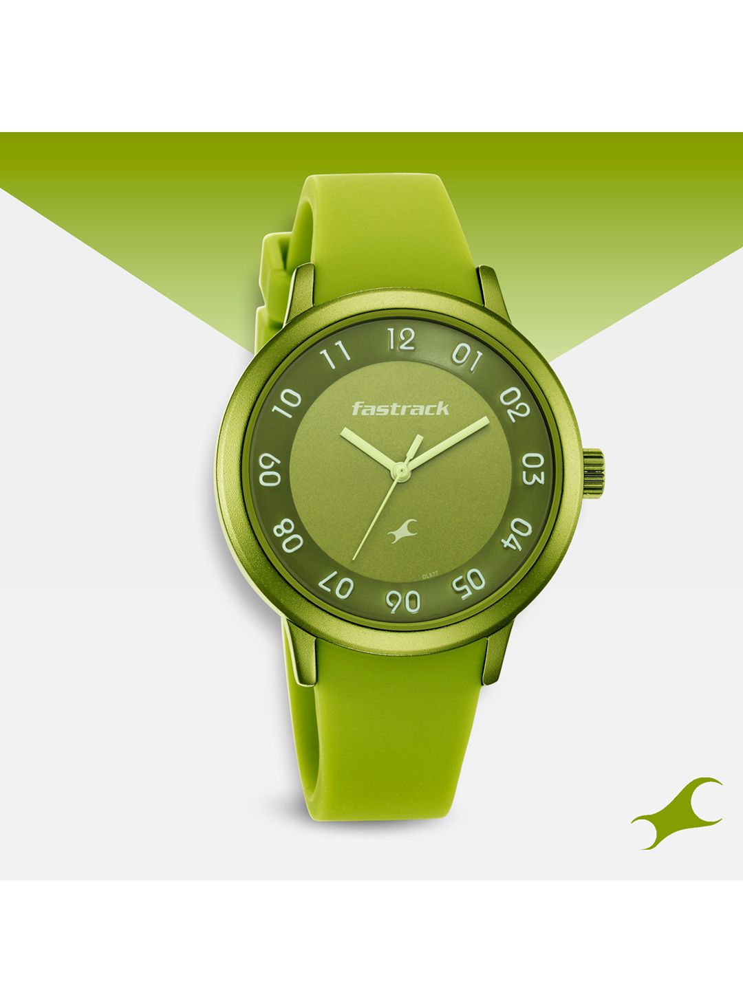 Fastrack Women Green Dial & Straps Analogue Watch 68025AP04 - Price History