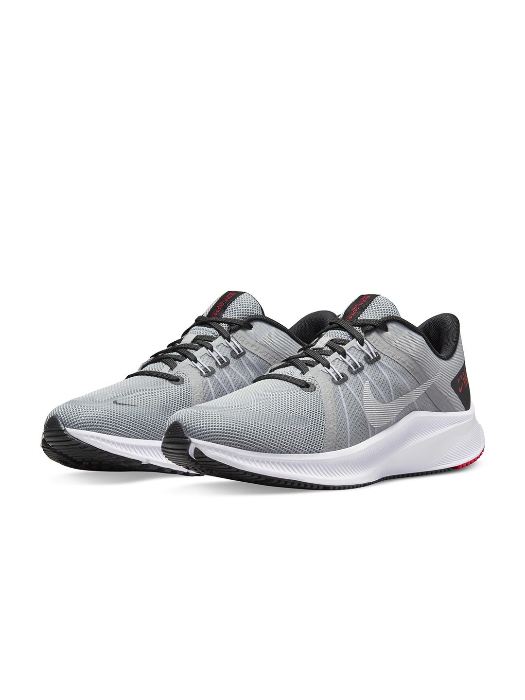 Nike Men Grey Quest 4 Road Running Shoes - Price History