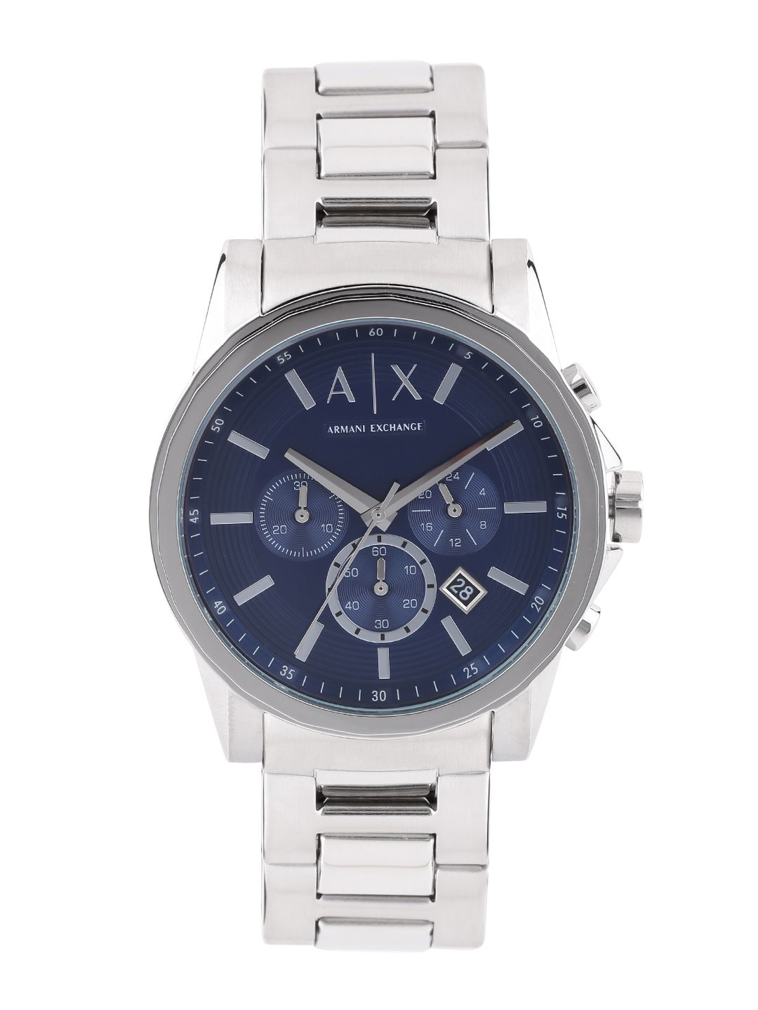 Armani Exchange Men Navy Chronograph Dial Watch AX2509I - Price History