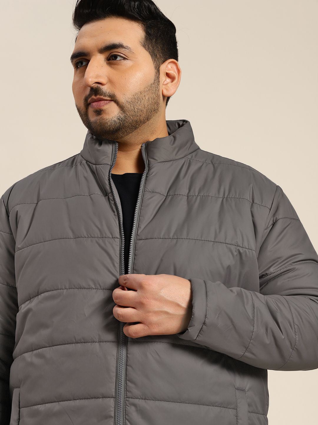 Charcoal Grey Puffer Jacket | ppgbbe.intranet.biologia.ufrj.br