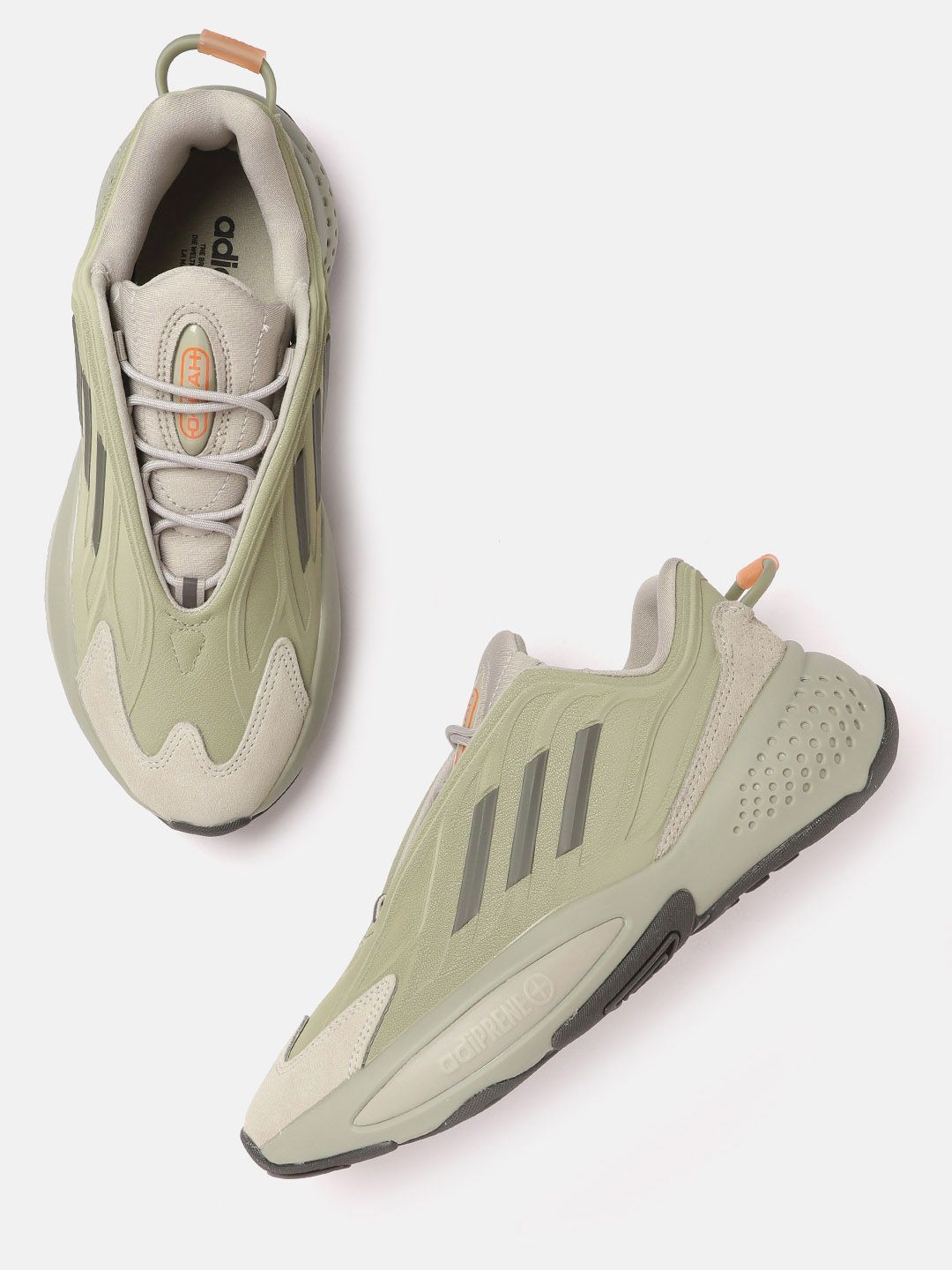 ADIDAS Originals Men Olive Green Solid Ozrah Sneakers - Price History