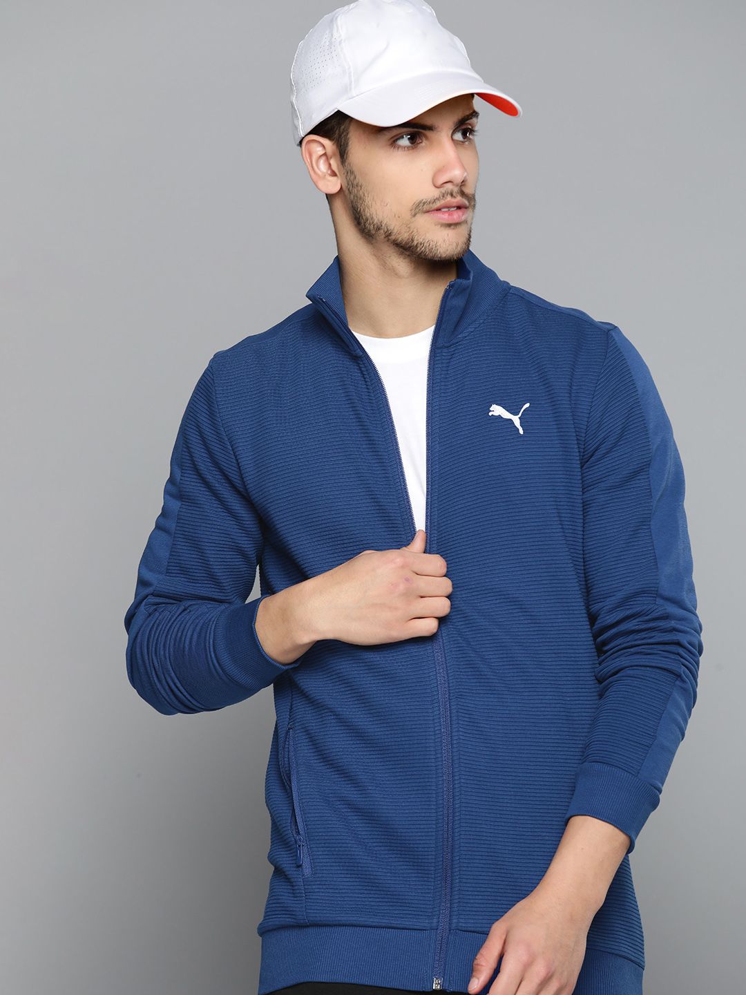 Puma Ribbed Slim Fit Ottoman Slim Fit Track Jacket - Price History