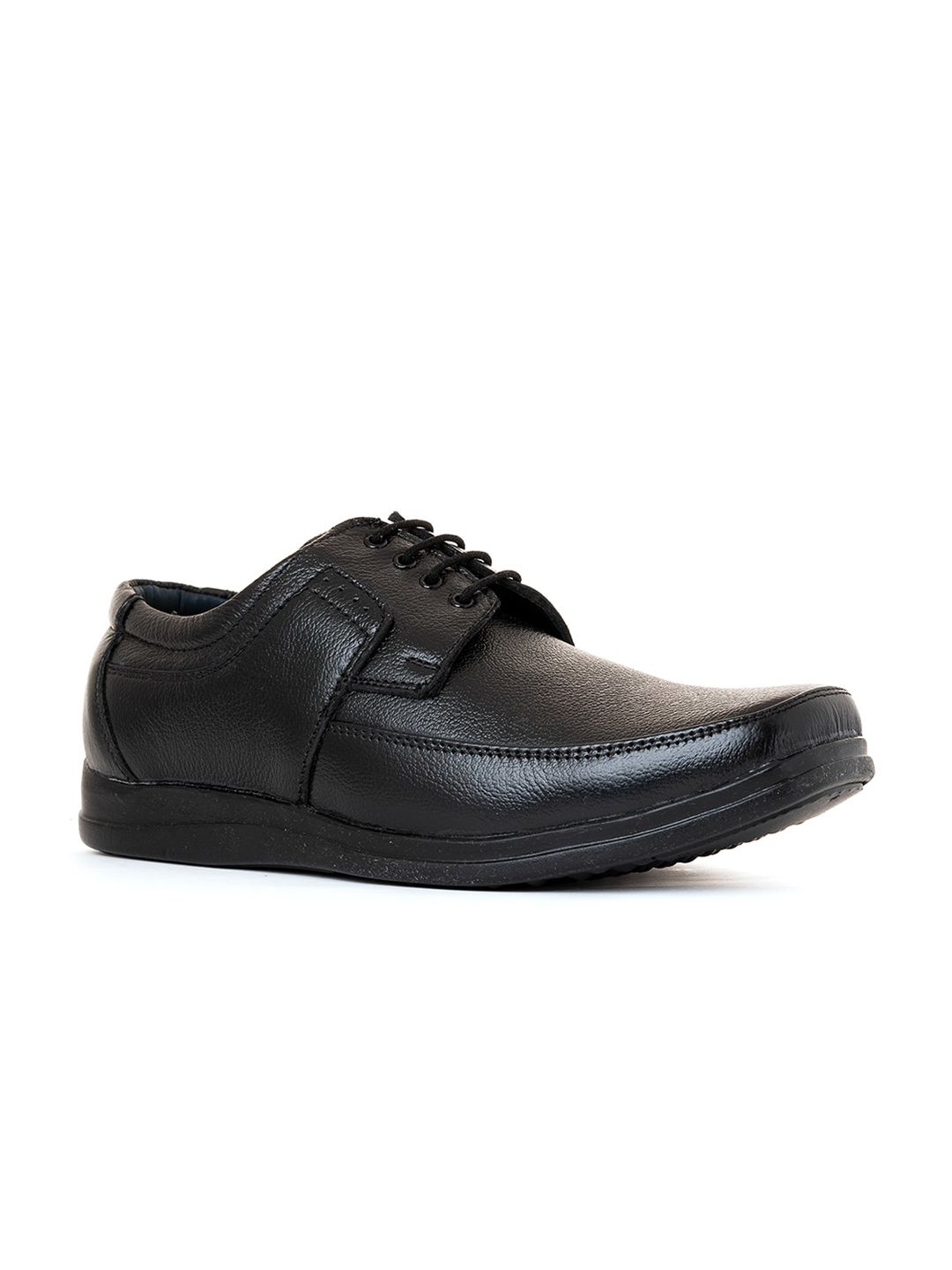 Khadims Men Black Solid Derby - Price History