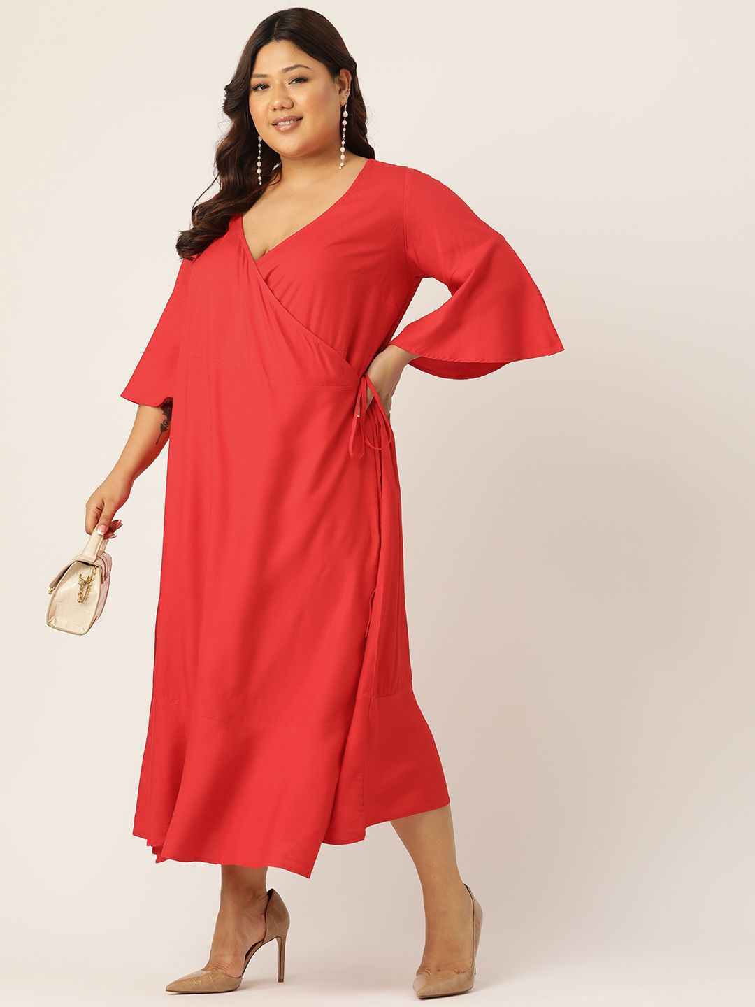 Buy TheRebelinme Plus Size A Line Maxi Dress - Dresses for Women ...