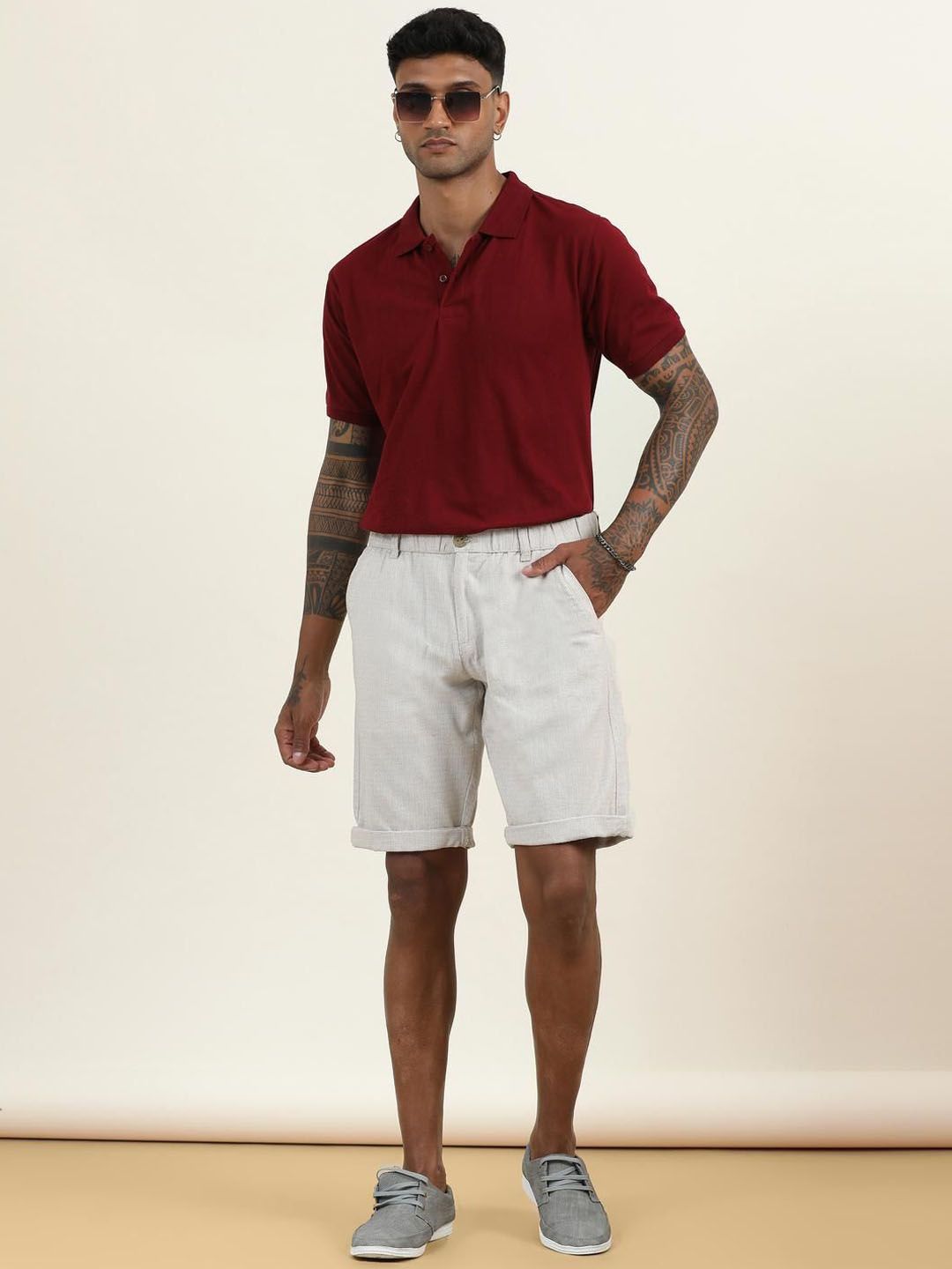 Buy Beevee Men High Rise Shorts - Shorts for Men 31809225 | Myntra