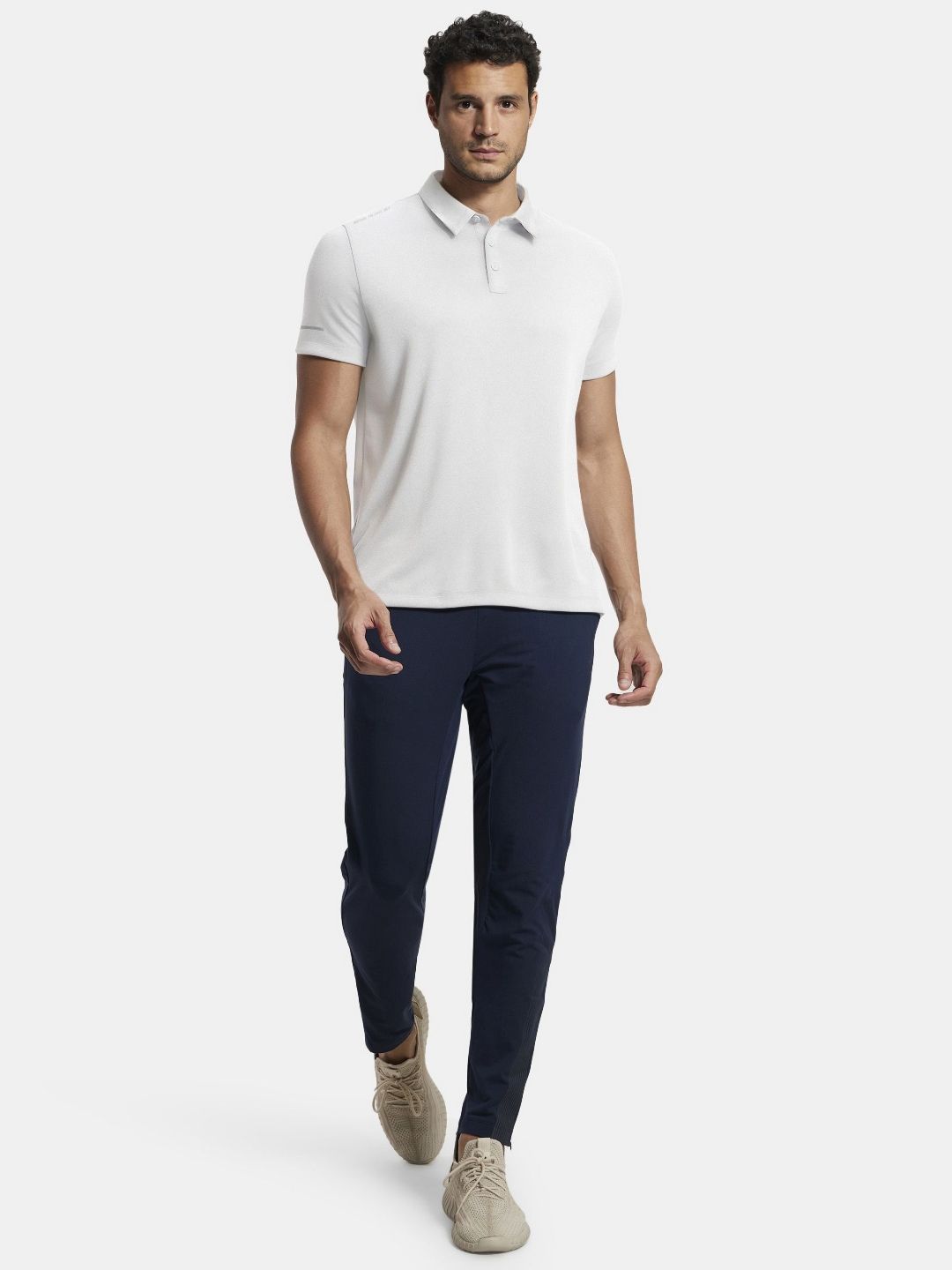 Buy Jockey Recycled Microfiber Elastane Stretch Polo Tshirt With ...