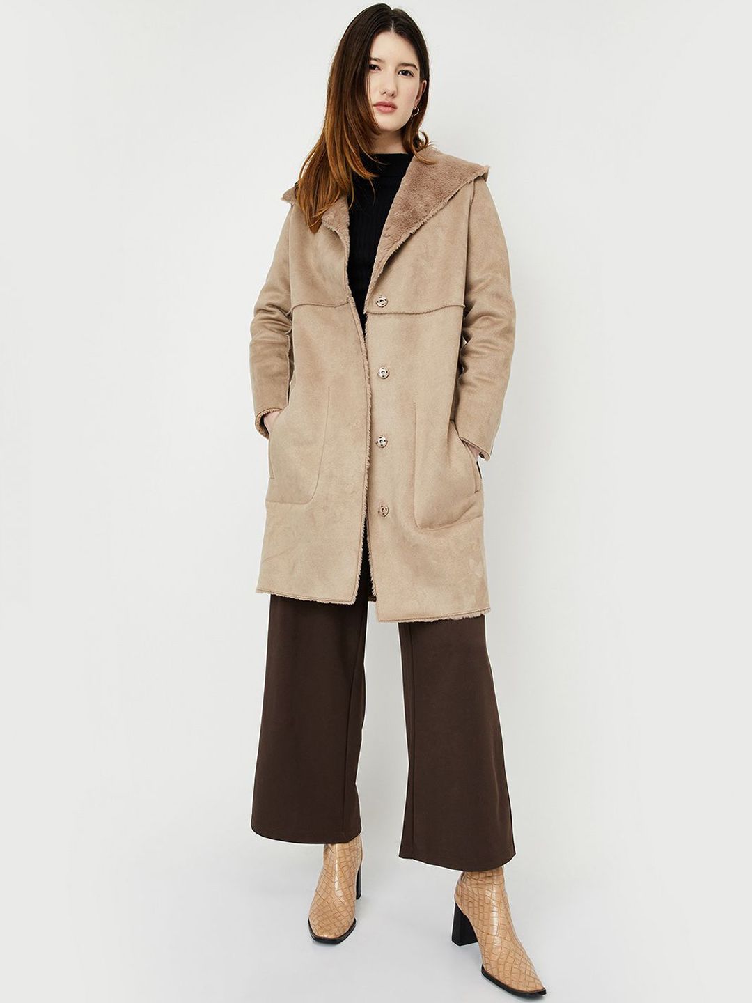 Buy Max Women Polyester Fashion Jacket - Jackets for Women 31345178 ...