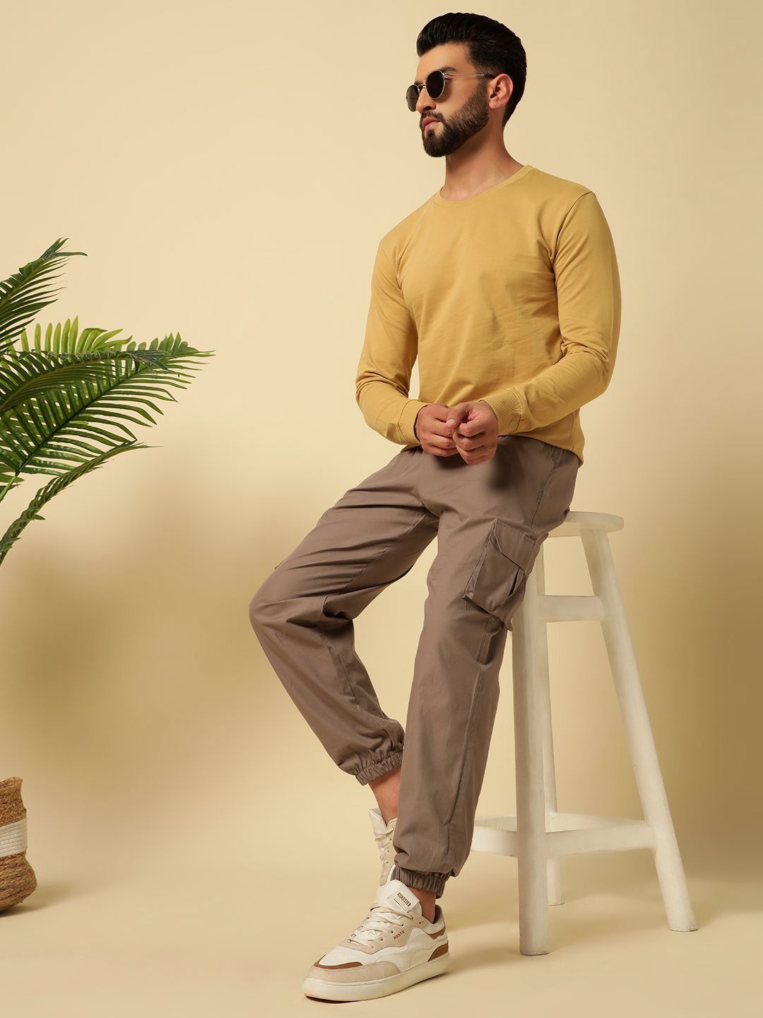 Buy MUWIN Men Premium Solid Round Neck Cotton T Shirt - Tshirts for Men ...