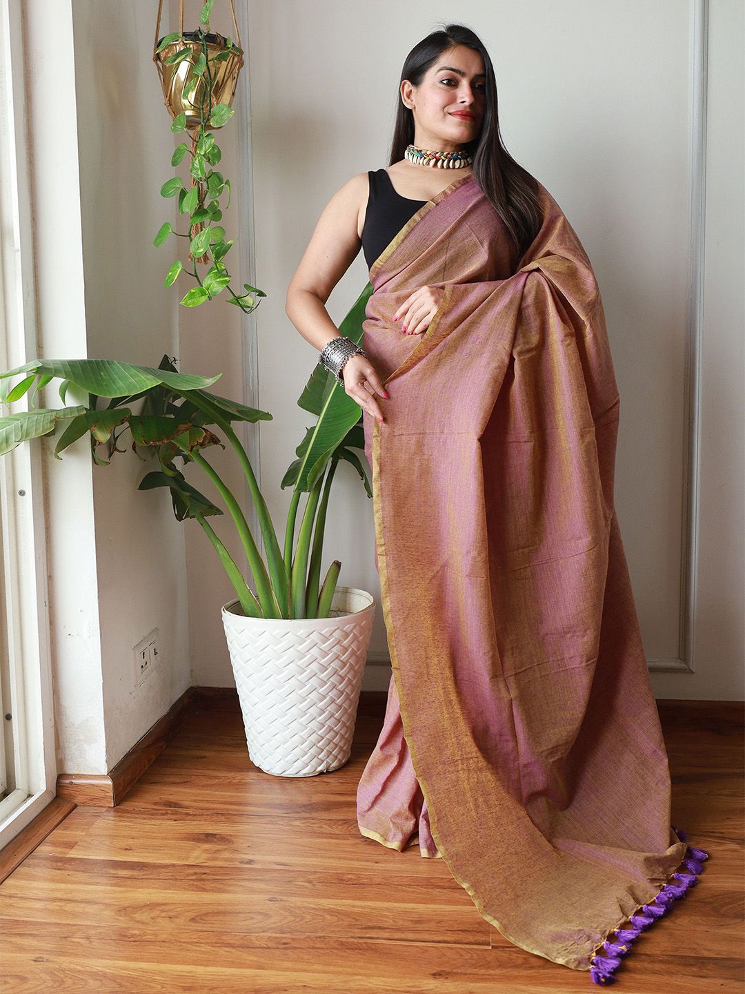 Buy Anouk Pure Cotton Saree - Sarees for Women 33560653 | Myntra
