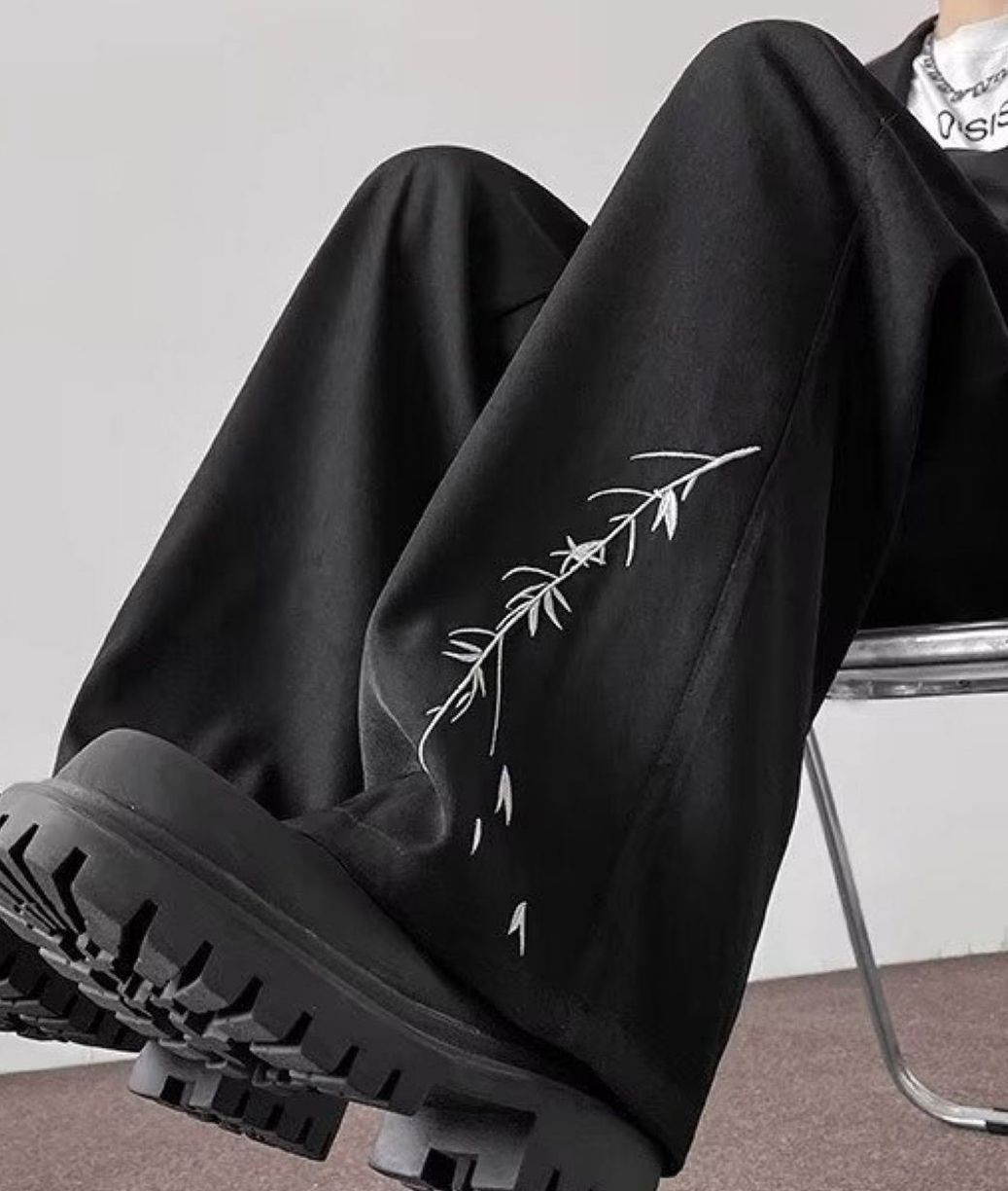 Buy StyleCast Men Original Regular Fit Wide Leg Trousers - Trousers for ...