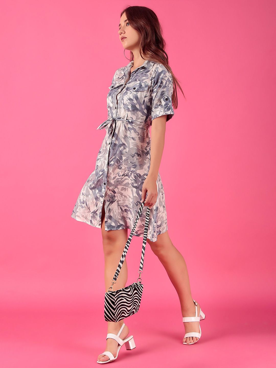 Buy KASHIAN Floral Print Fit & Flare Dress - Dresses for Women 33507849 ...