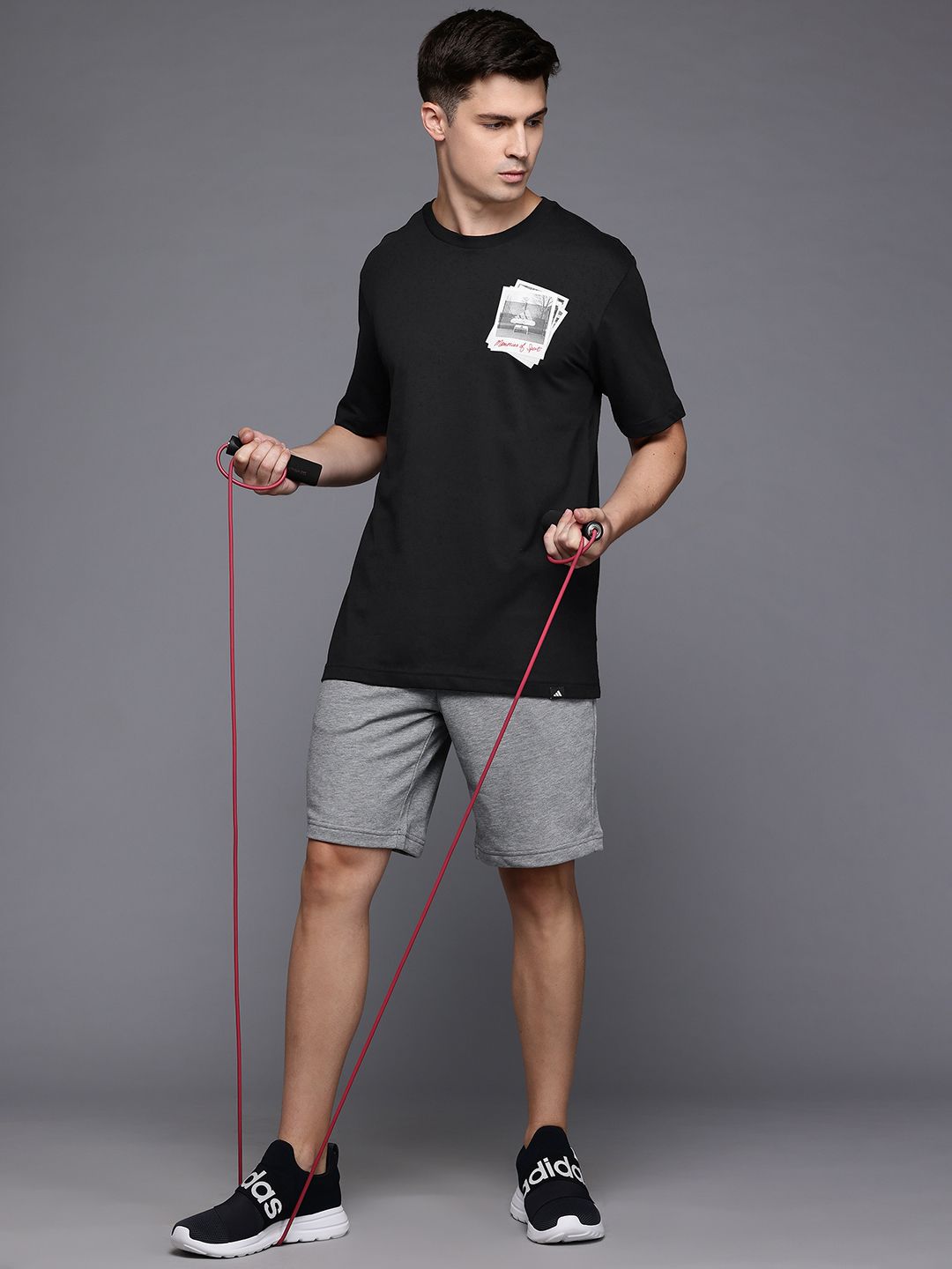 Buy ADIDAS Photo Print Pure Cotton T Shirt - Tshirts for Men 35840595 ...