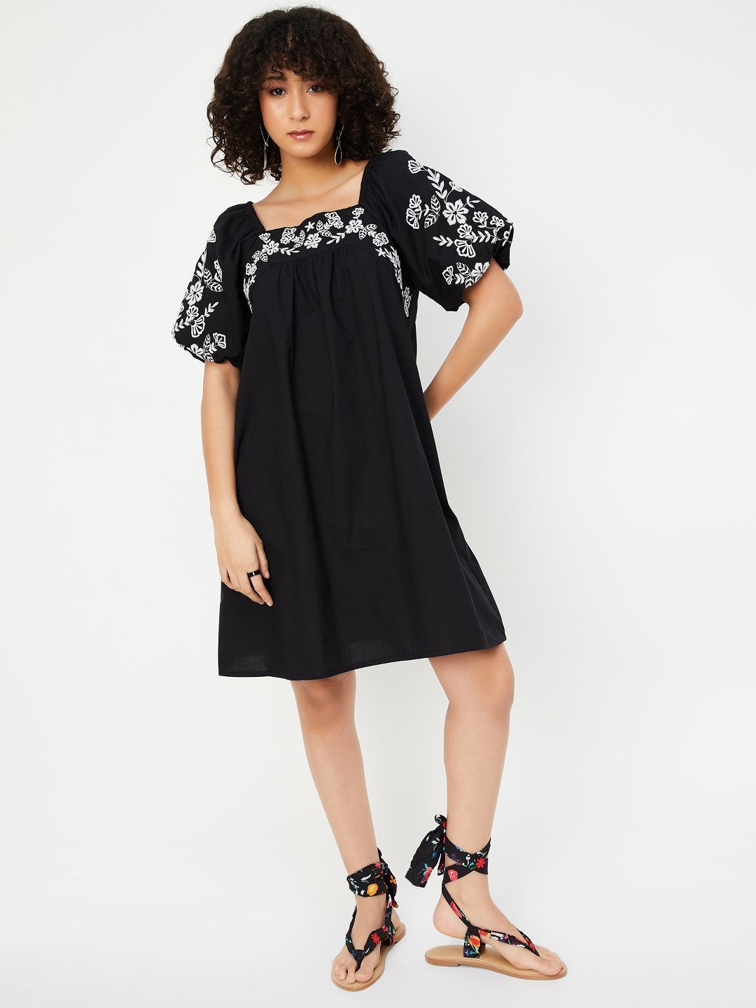 Buy Max Puff Sleeve A Line Dress - Dresses for Women 32829522 | Myntra