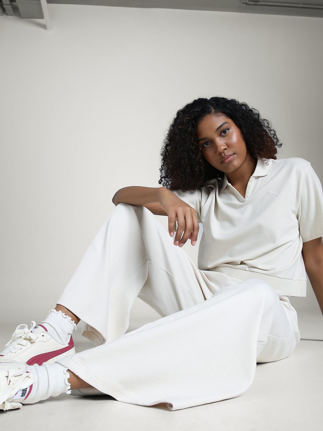 Buy Puma Wardrobe ESS Relaxed Polo - Tshirts for Women 32823747 | Myntra