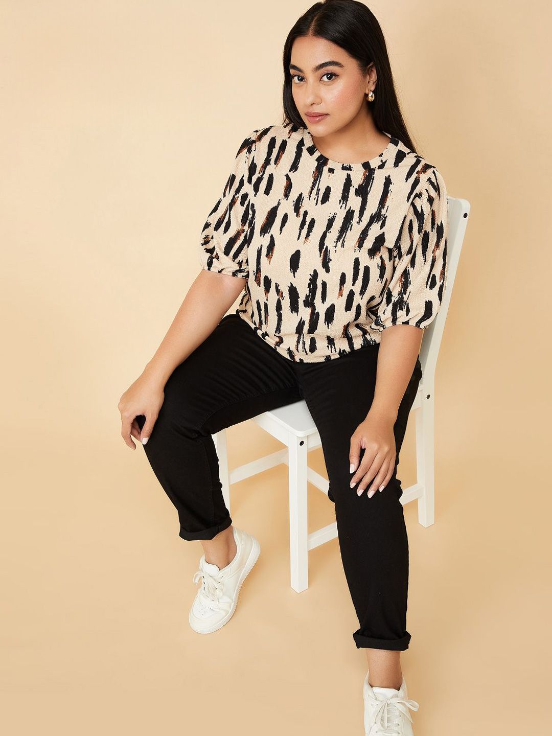 Buy Max Women Plus Size Print Top - Tops for Women 32829076 | Myntra