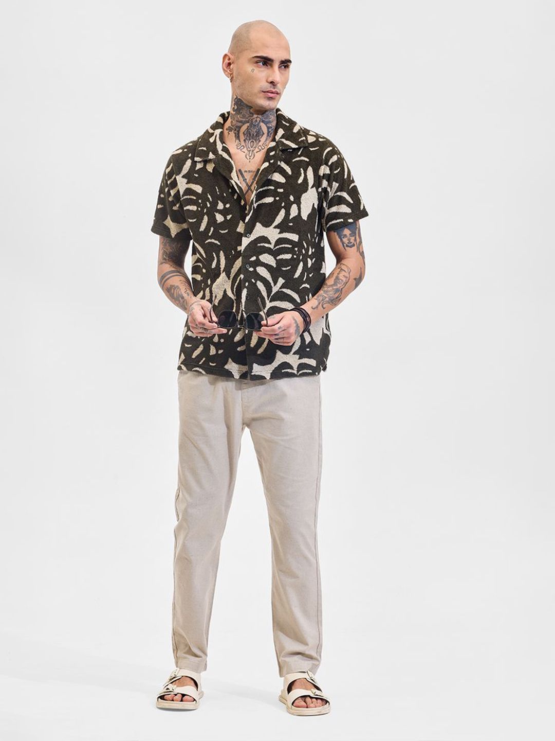 Buy Snitch Men Boxy Opaque Printed Casual Shirt - Shirts for Men ...