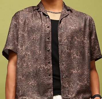 Buy Glitchez Snake Print Relaxed Shirt - Shirts for Men 31790136 | Myntra