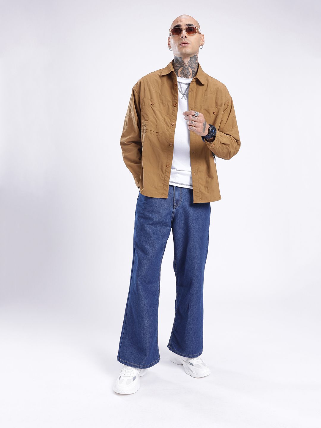 Buy Glitchez Men Loose Bootcut Fit Jeans - Jeans for Men 31179677 | Myntra