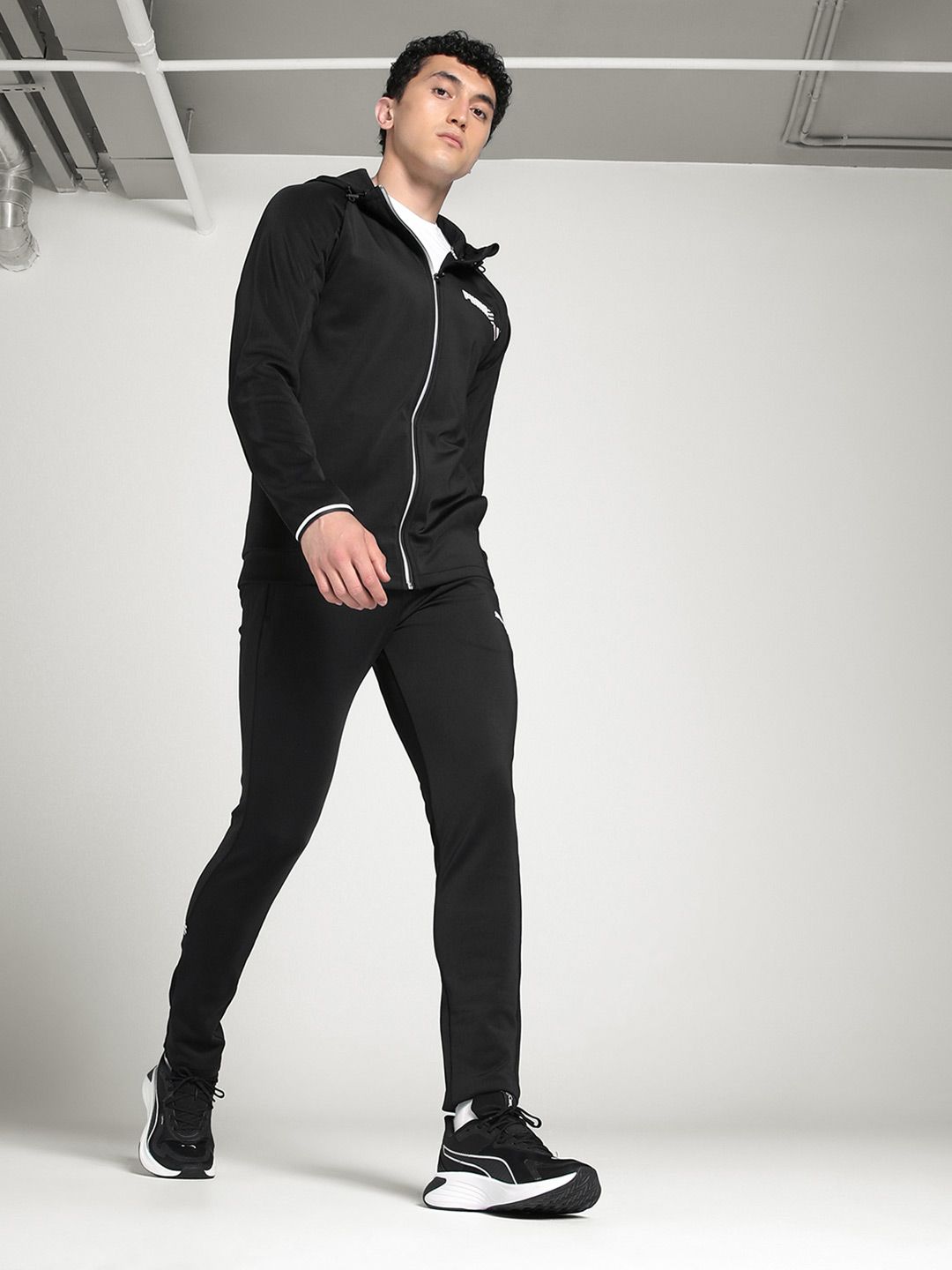 Buy Puma Men M Tec Temperature Control Slim Fit Running Pants - Track ...