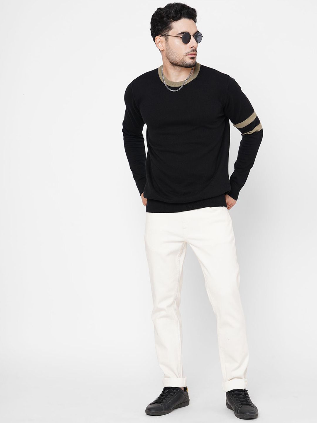 Buy Loopers Men Round Neck Cotton Sweatshirt - Sweatshirts for Men ...