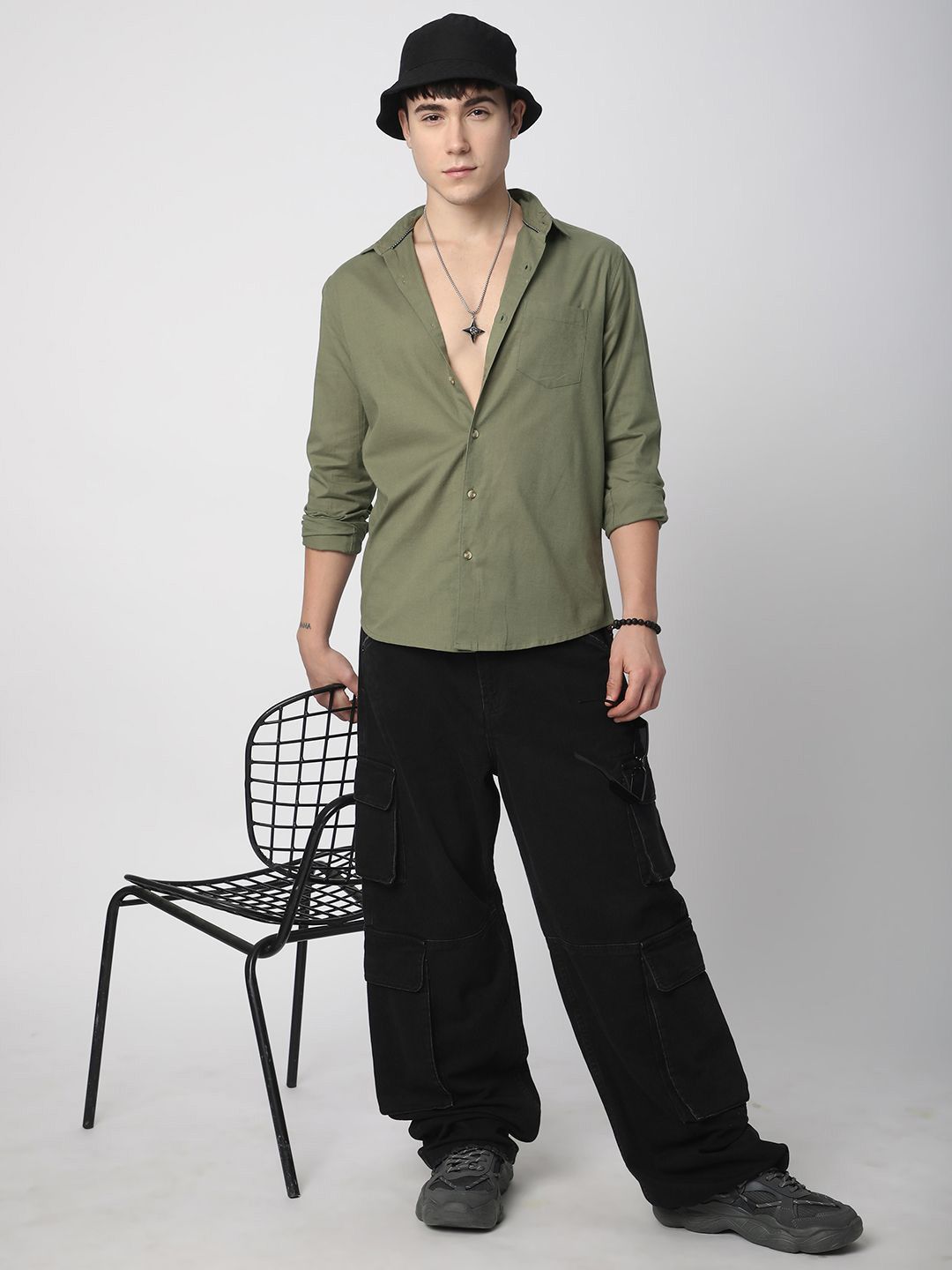Buy VASTRADO Men Classic Slim Fit Opaque Casual Shirt - Shirts for Men ...