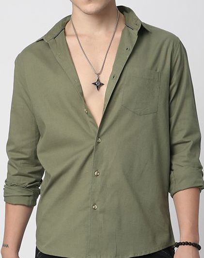 Buy VASTRADO Men Classic Slim Fit Opaque Casual Shirt - Shirts for Men ...