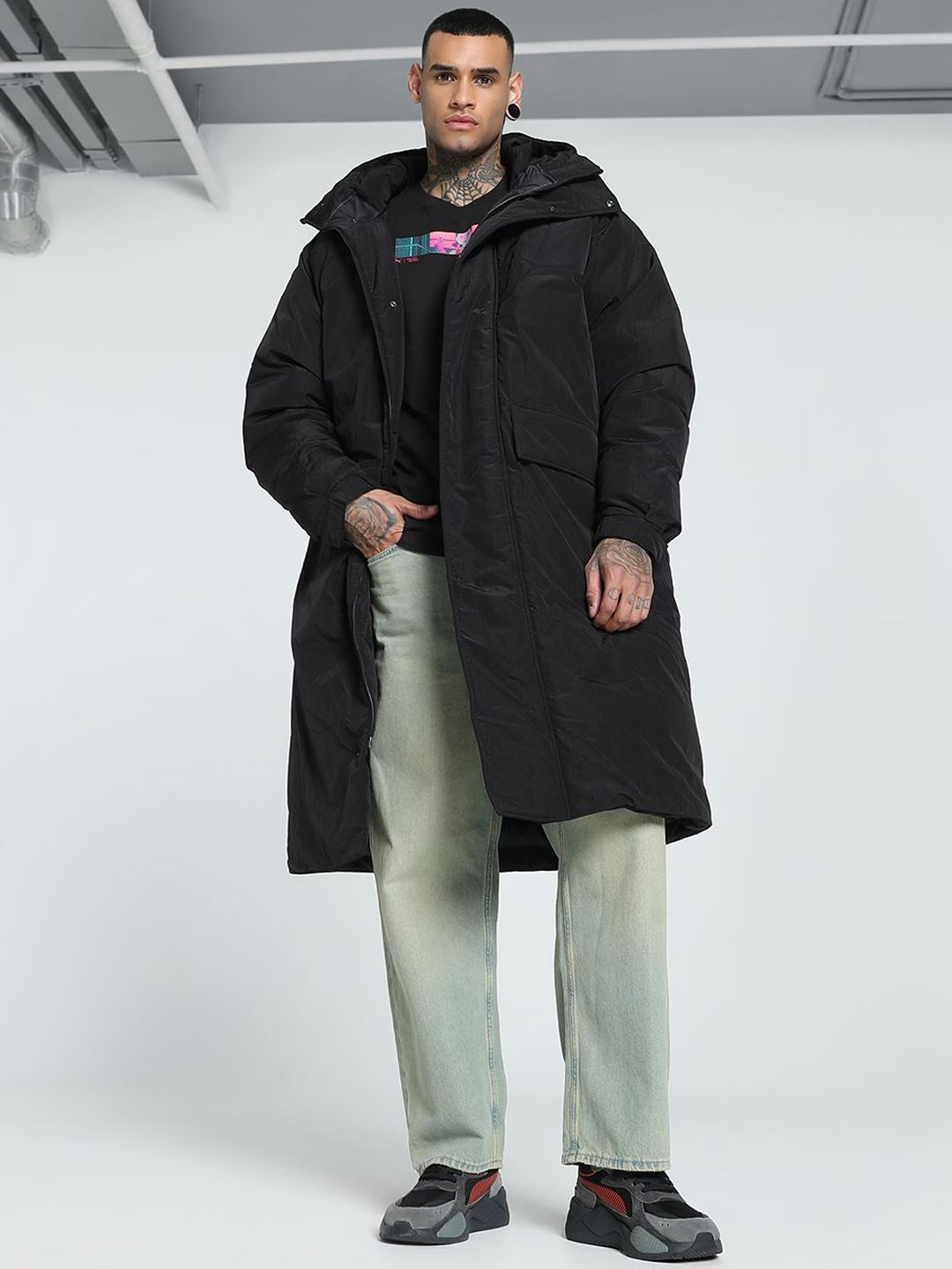 Buy Puma X SQUID GAME Men's Oversized Fit Down Jacket - Jackets for Men ...