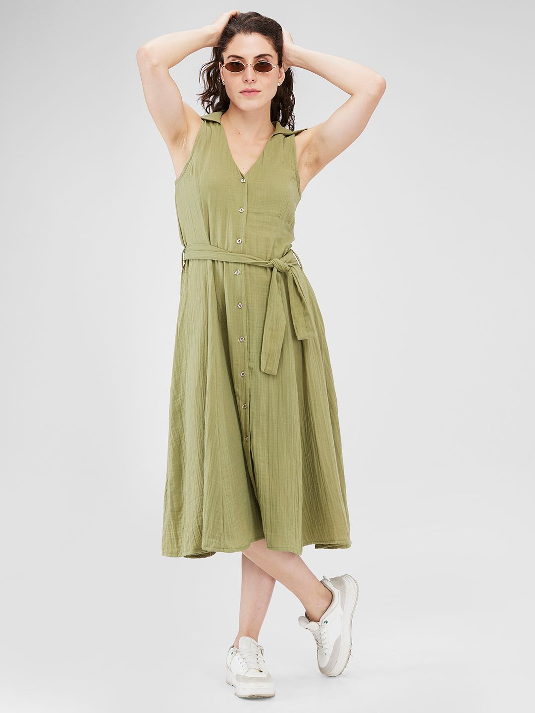 Buy Iti Shirt Midi Dress - Dresses for Women 32429176 | Myntra