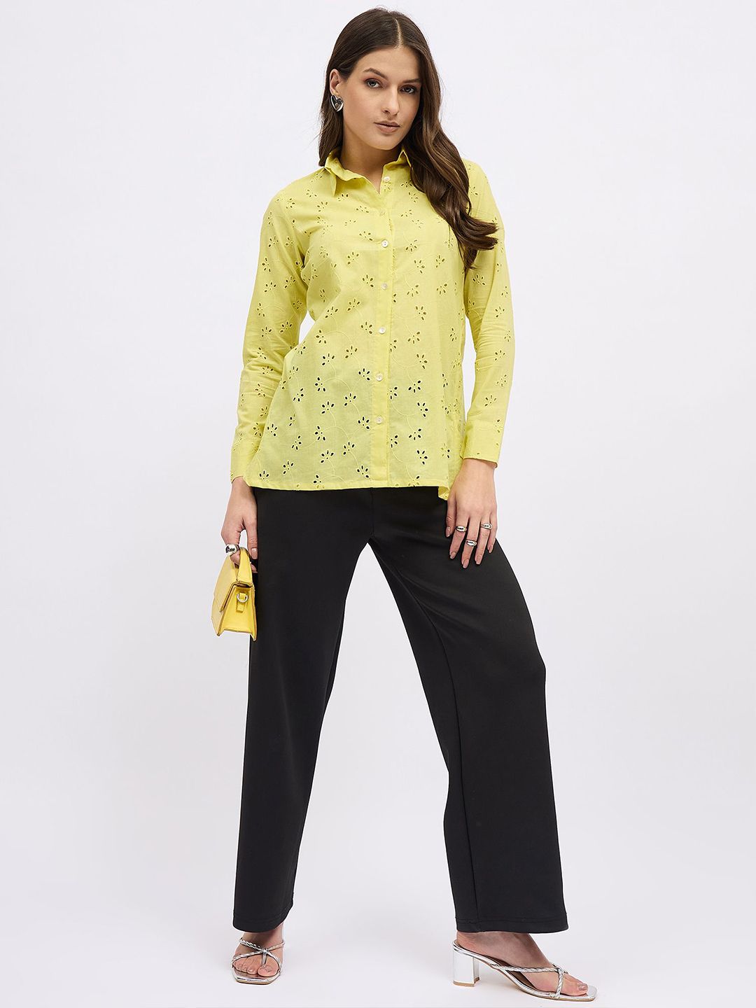 Buy DressBerry Cotton Schiffli Styled Back Top - Tops for Women ...