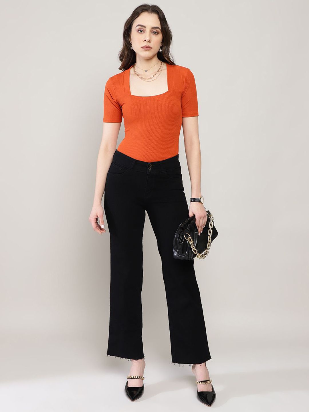 Buy AVANOVA Sheen Sheer Top - Tops for Women 32221826 | Myntra