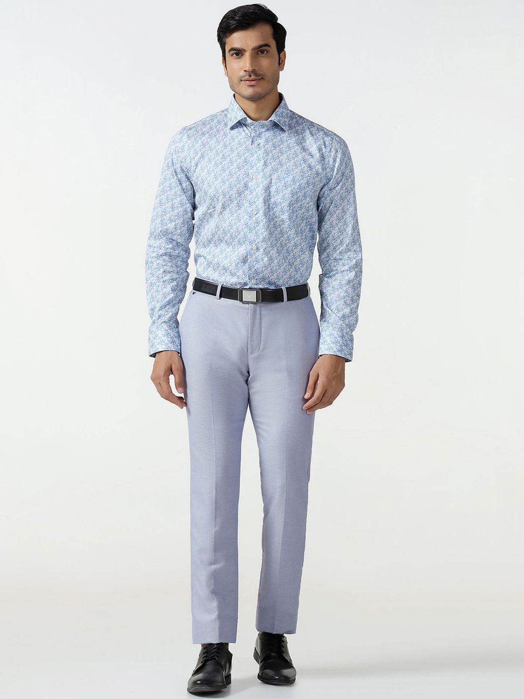 Buy Blackberrys Men B 95 Regular Fit Mid Rise Formal Trouser - Trousers ...