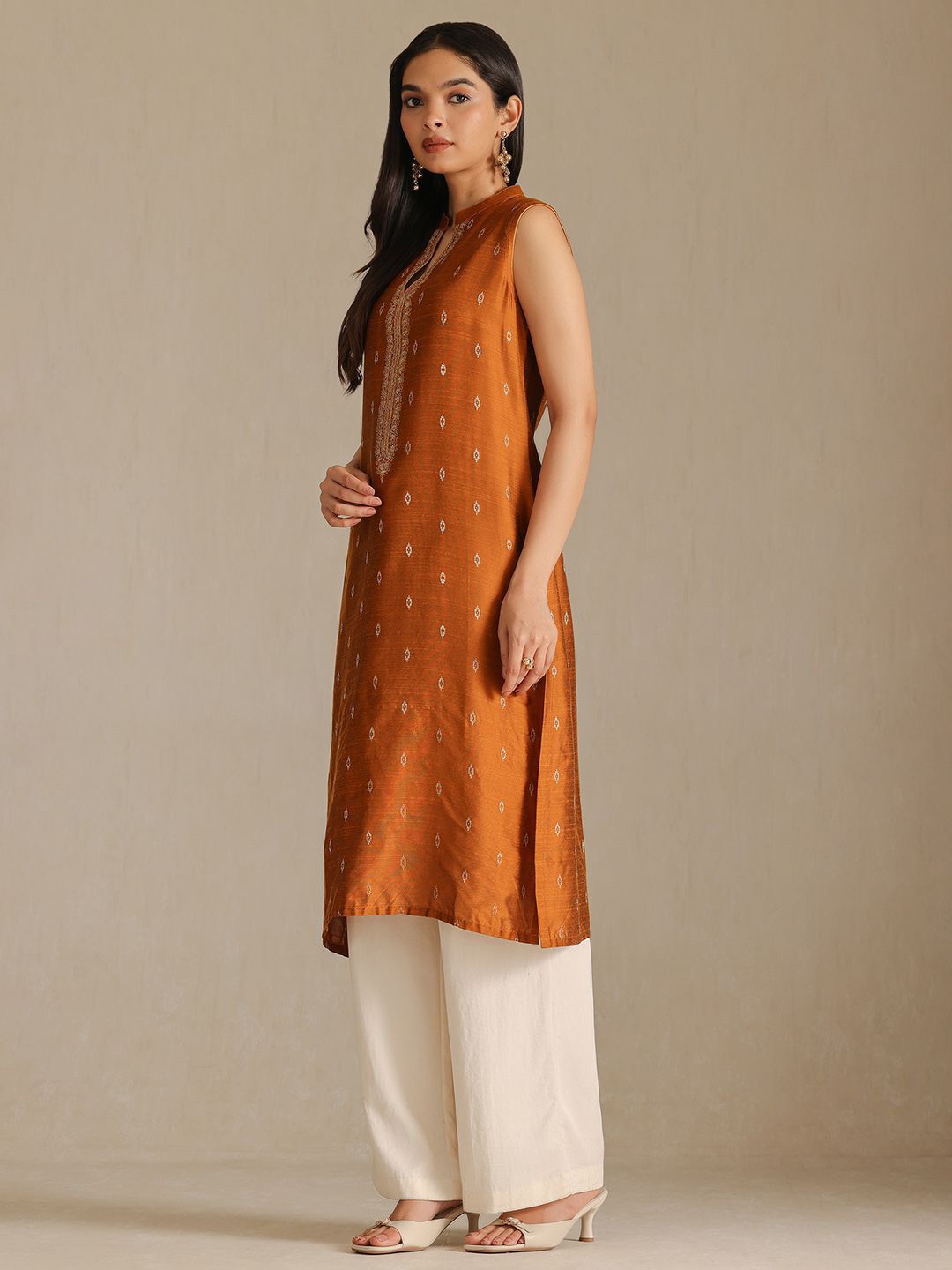 Buy Soch Women Woven Design Daily Straight Kurta - Kurtas for Women ...