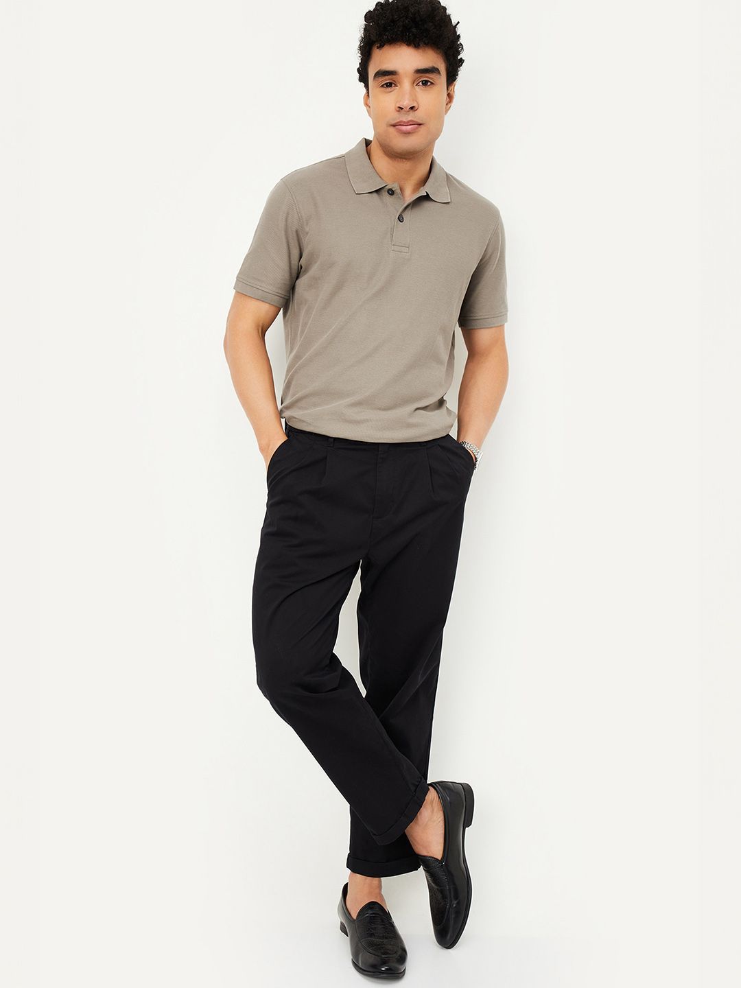 Buy Max Polo Collar Short Sleeves T Shirt - Tshirts for Men 34839517 ...