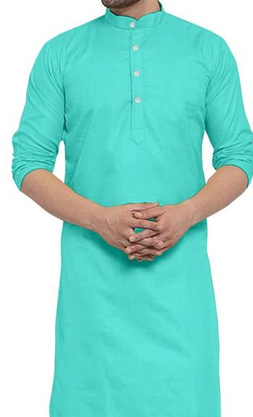 Buy VS MALL Men Green Kurtas - Kurtas for Men 35056086 | Myntra