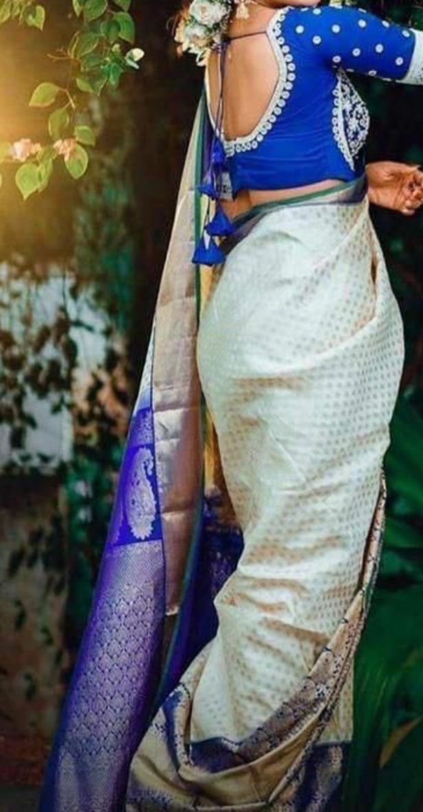 Buy VILLE FASHION Woven Design Zari Banarasi Art Silk Saree - Sarees ...