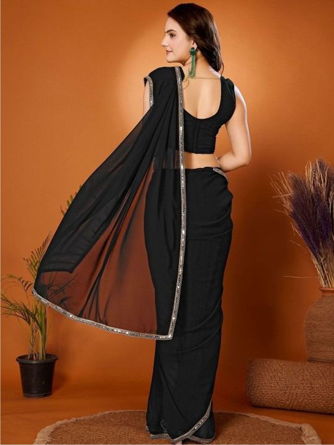 Buy Kandora Zari Heavy Work Saree - Sarees for Women 35170648 | Myntra