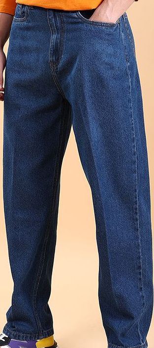 Buy HIGHLANDER Men Cotton Mid Rise Light Fade Relaxed Fit Jeans - Jeans ...