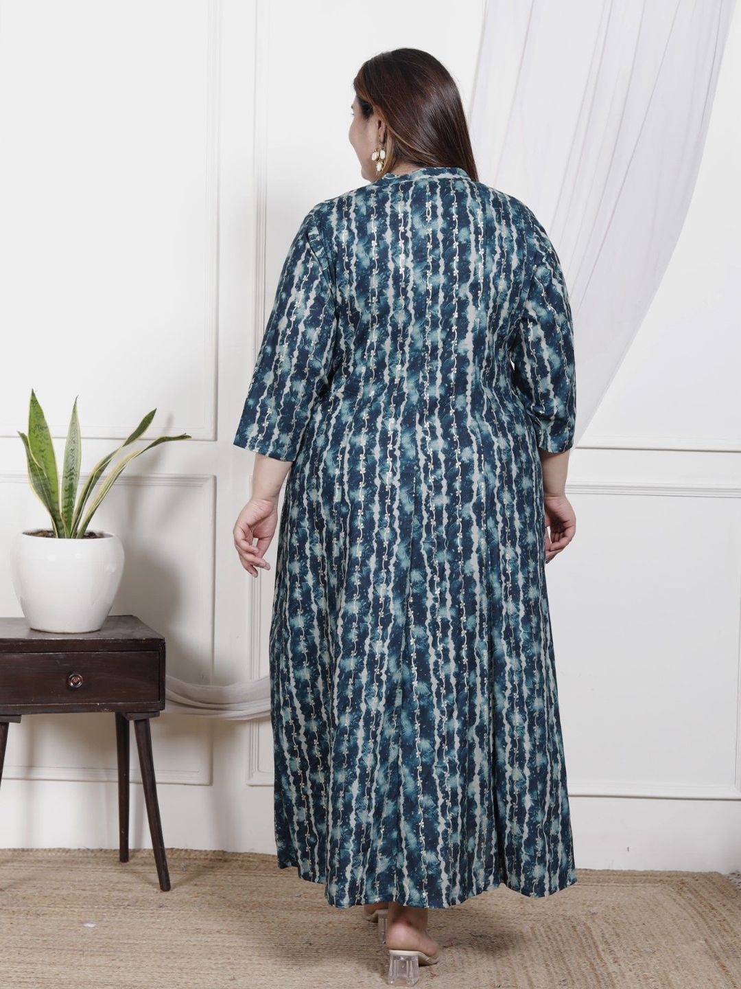 Buy Swasti Ethnic Motifs Print Maxi Dress - Dresses for Women 33045083 ...