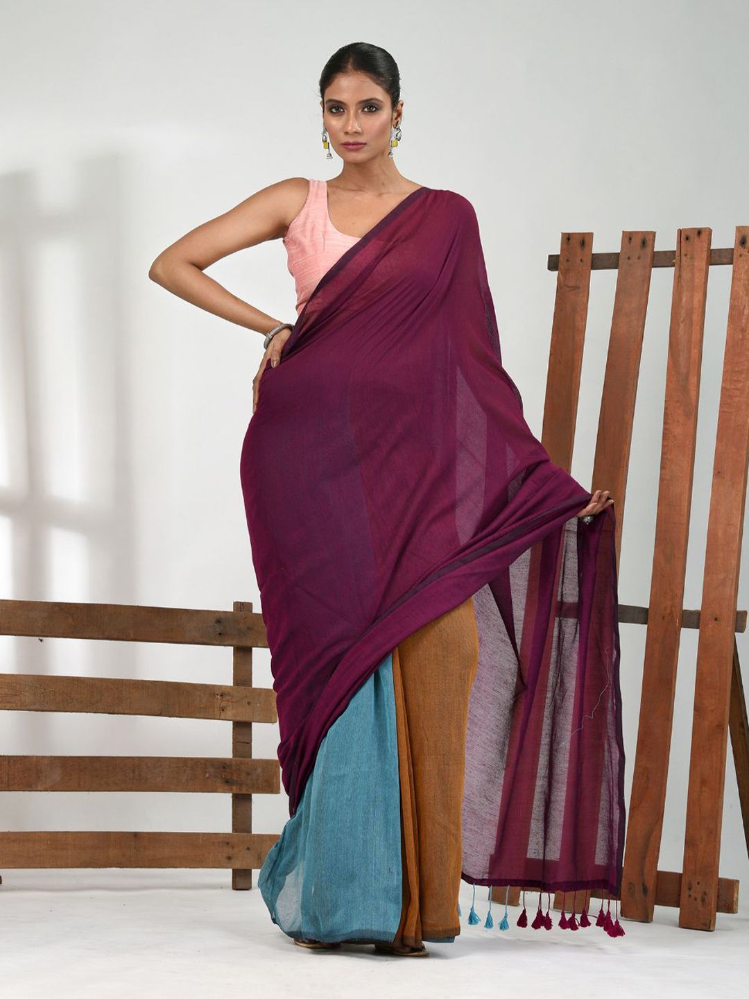 Buy Charukriti Pure Cotton Saree - Sarees for Women 33065704 | Myntra