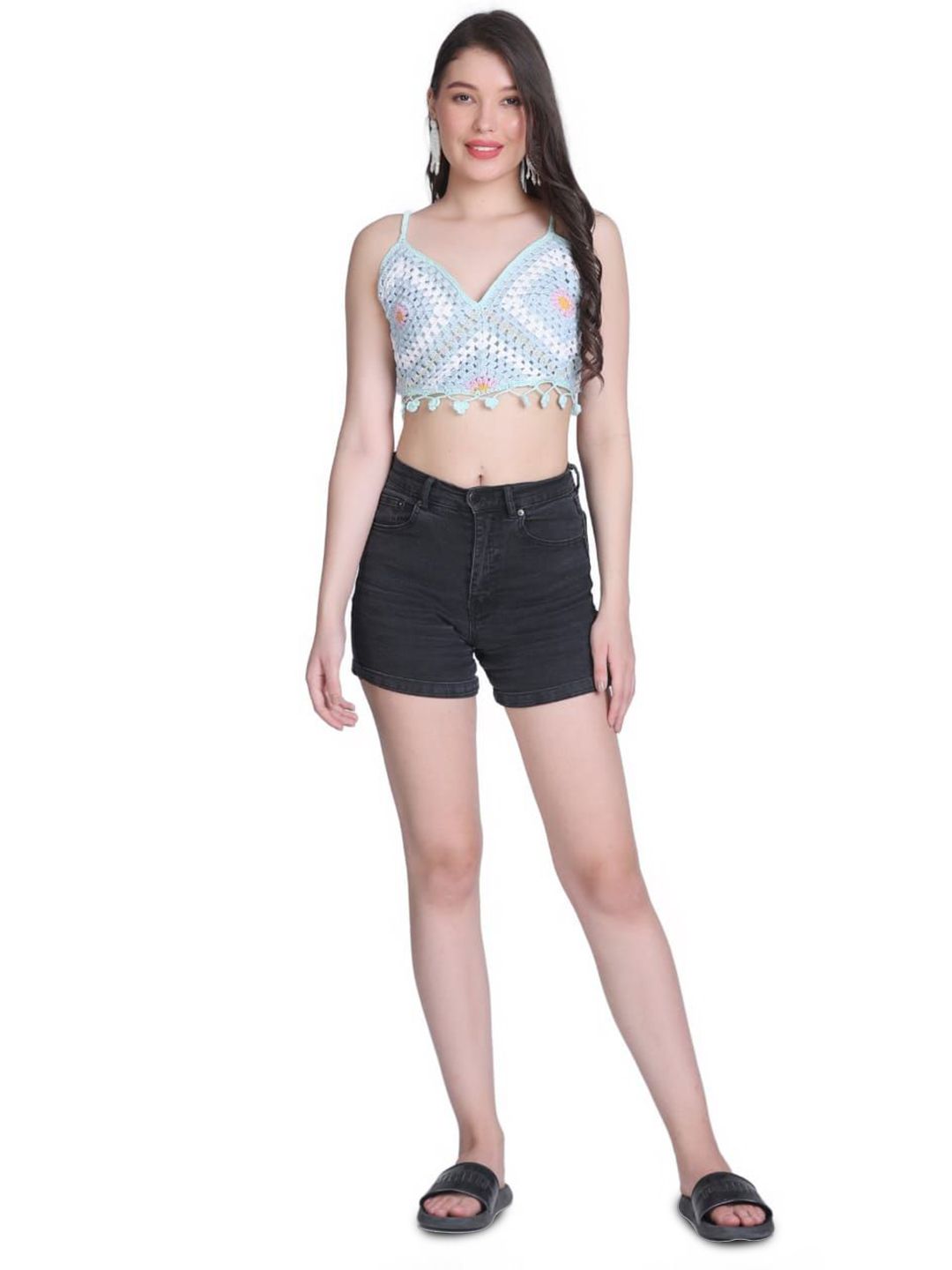 Buy NYCRA Women Crochet Bralette Crop Top - Tops for Women 33979529 | Myntra